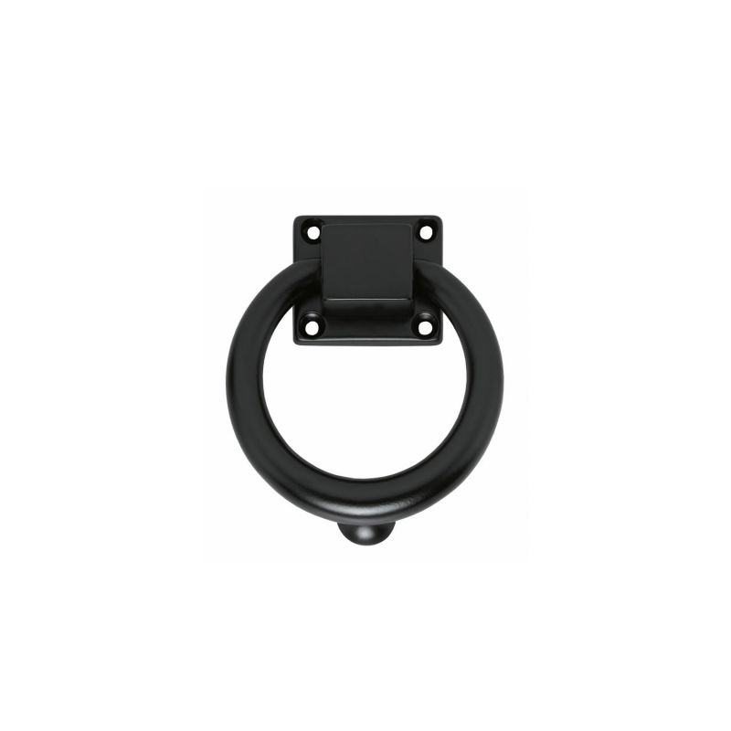 Intersteel Deurklopper rond 107mm mat zwart