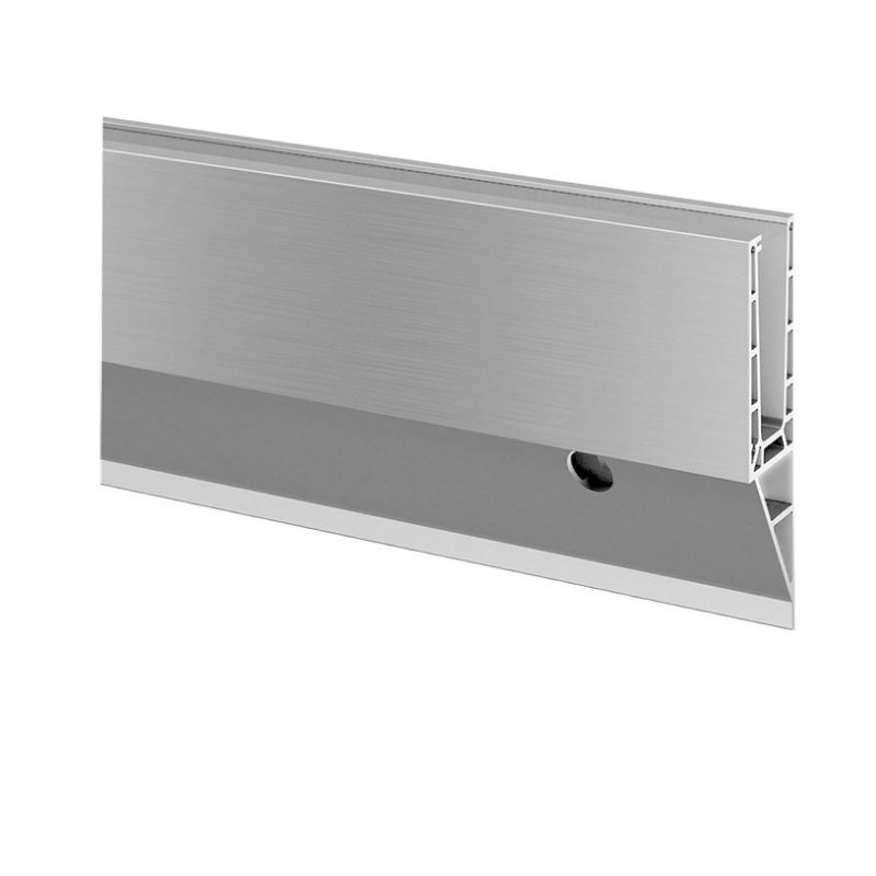 Easy Glass Pro vloerprofiel, zijmontage, lengte 2500 mm, model 6916 ...