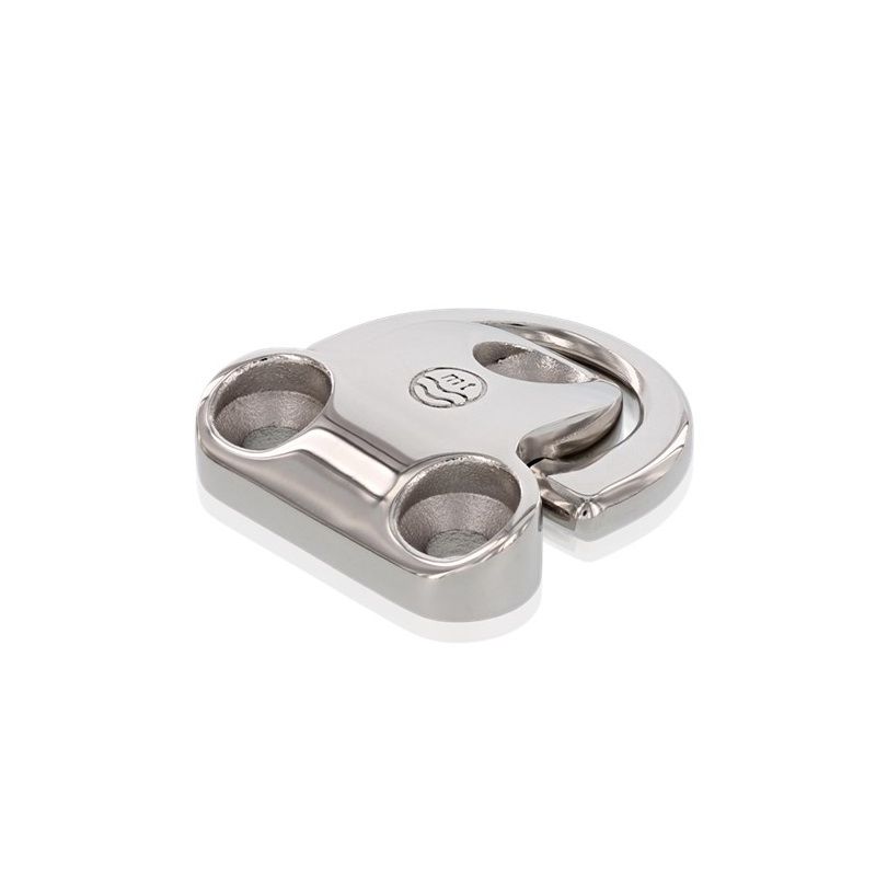 Opvouwbaar padoog lengte 45 mm voor 3 schroeven RVS-316