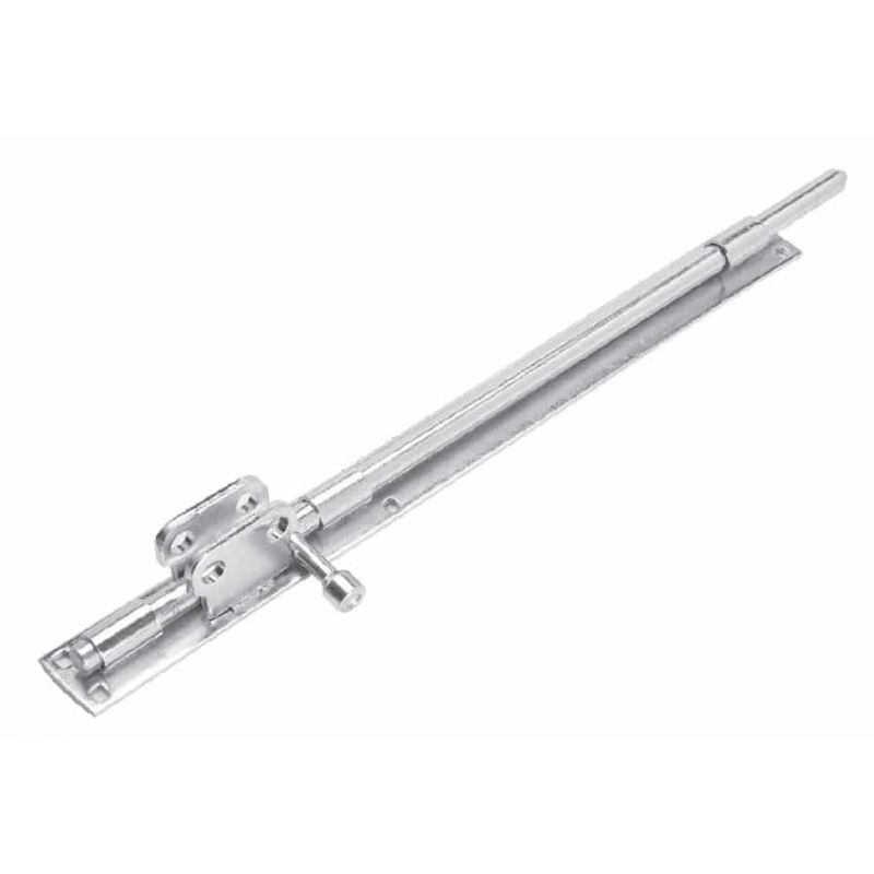 Poortgrendel 420 x 35 mm, verzinkt staal