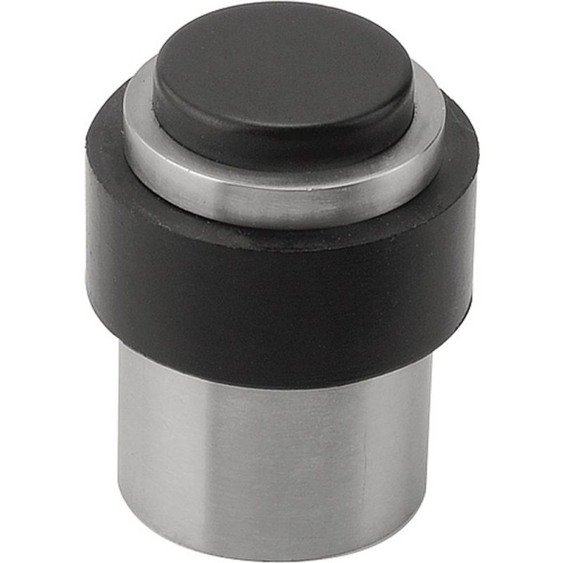 Deurstop BASICS LB30 vloer/wand mat RVS