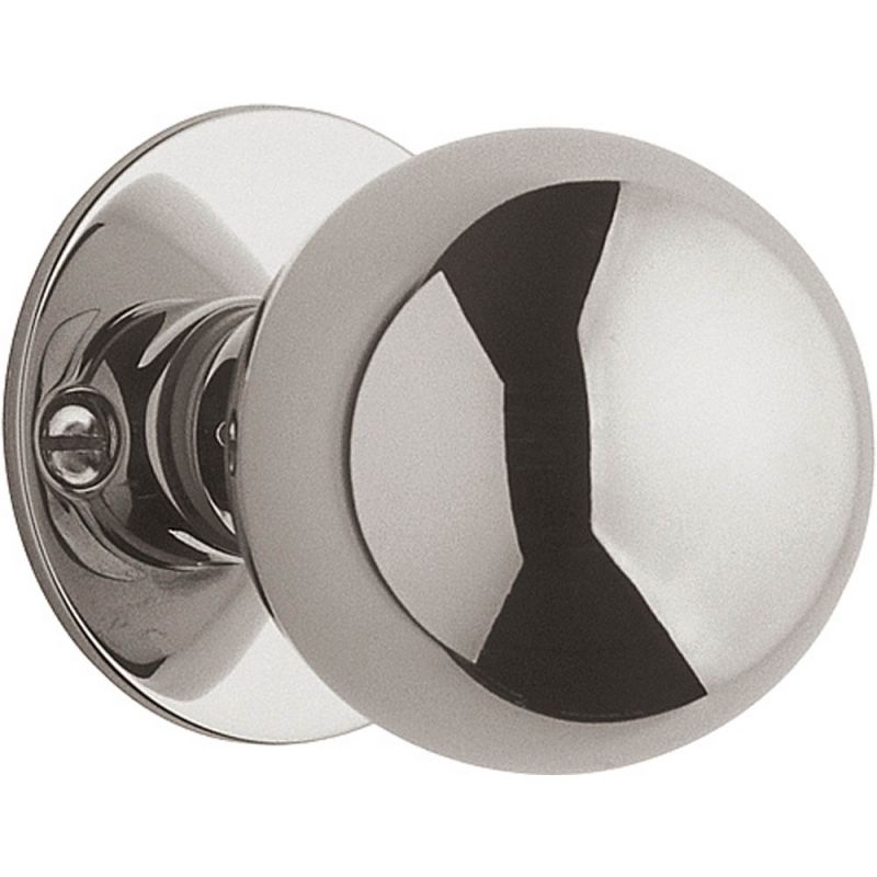 Knop TIMELESS MRK50 massief vast op rozet glans nikkel