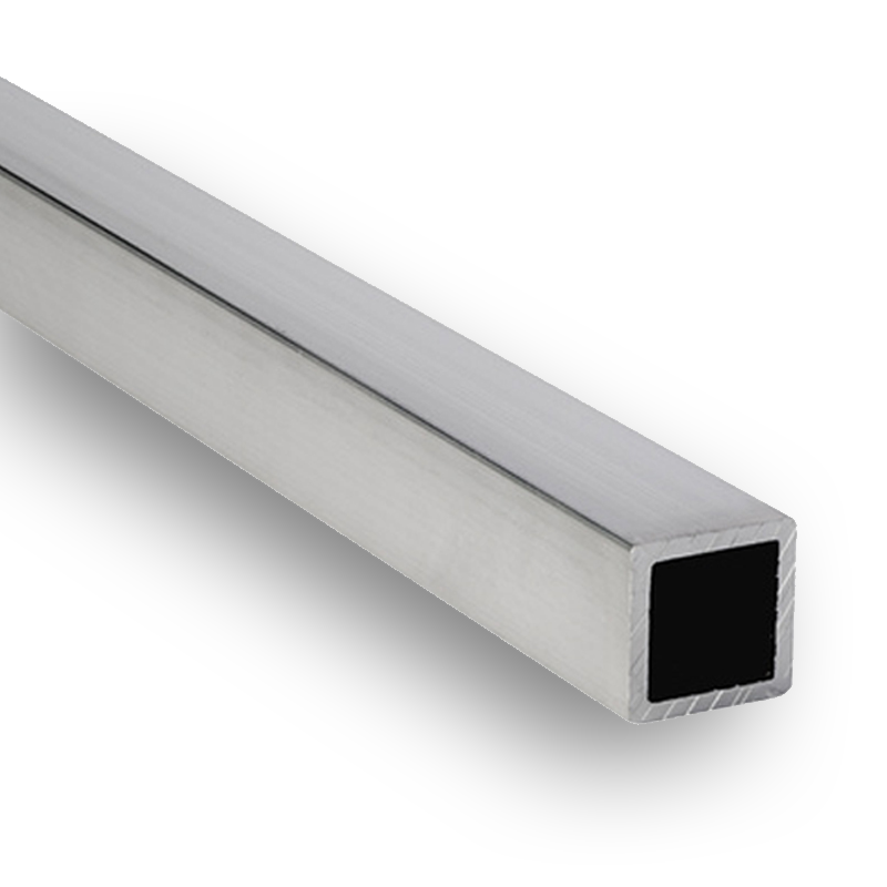 Aluminium koker 80 x 50 x 3 mm AW-6060