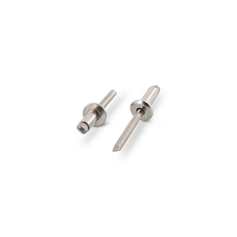 Blindklinknagel valk 4 x 12 mm ISO 15983-A RVS A2 (500 stuks)