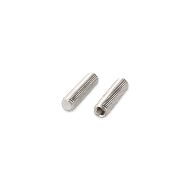 Stelschroef met kegelvomige kop M8 x 10 mm ISO 4026 RVS A2 SW4 (200 stuks)