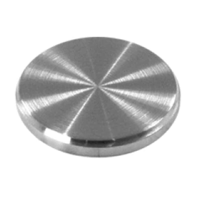 Schijf Ø 48,3 x 4 mm RVS-304 mat geslepen