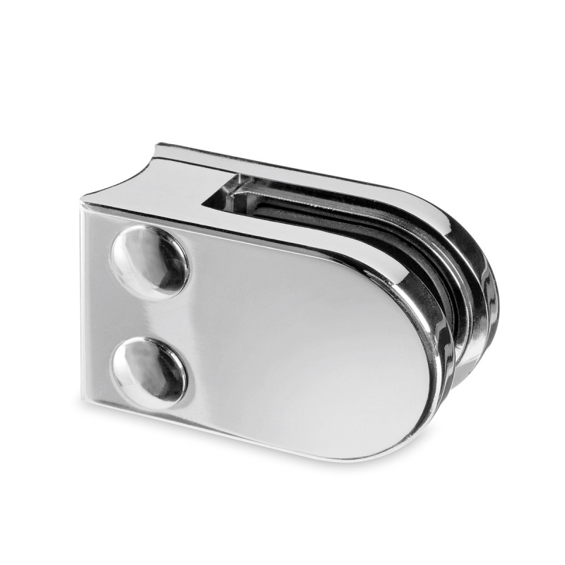 Glasklem buis Ø 25,4 – 30,0 mm zamak verchroomd model 27 MINI