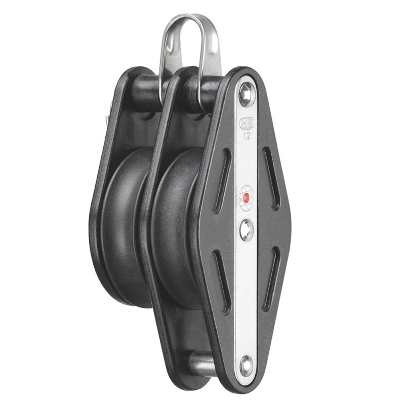 Sprenger dubbele katrol met kogellager hondsvot en beugel Ø 50 mm ...