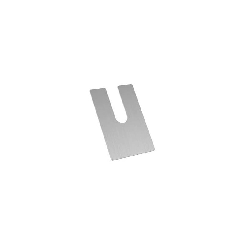 Opvulplaat Easy Glass Up dikte 3,0 mm model 6636 aluminium (onbewerkt)