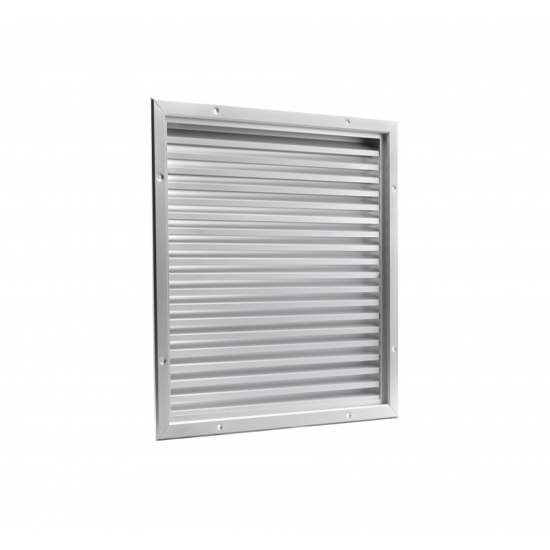 Gevelrooster 400 x 400 mm aluminium