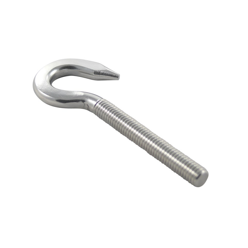 Losse haak rechtse draad M10 RVS-316