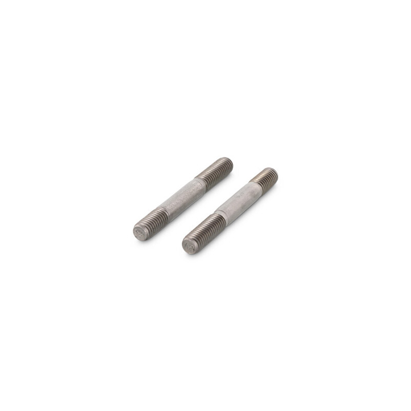 Tapeind 2d M8 x 80 mm DIN 835 RVS A4-50 (200 stuks)