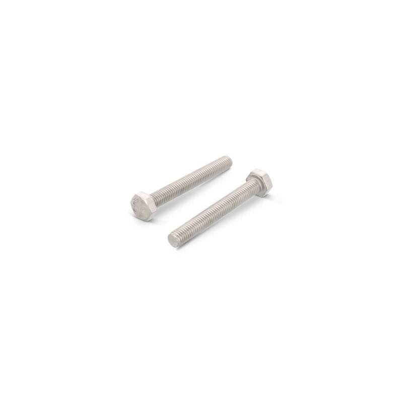 Zeskantbout M10 x 190 mm DIN 933 RVS A4-70 SW17 (25 stuks)