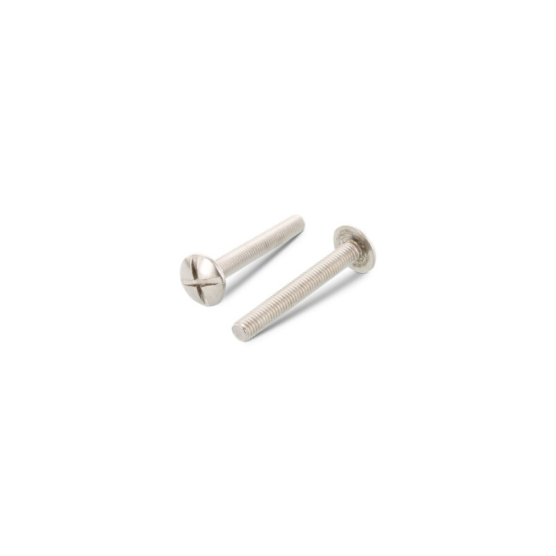 Platkopschroef met dubbele sleuf M8 x 50 mm NF E 25-129 RVS A2 (200 stuks)