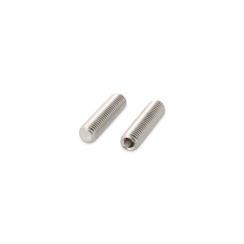 Stelschroef met kegelvomige kop M4 x 10 mm ISO 4026 RVS A2 SW2 (500 stuks)