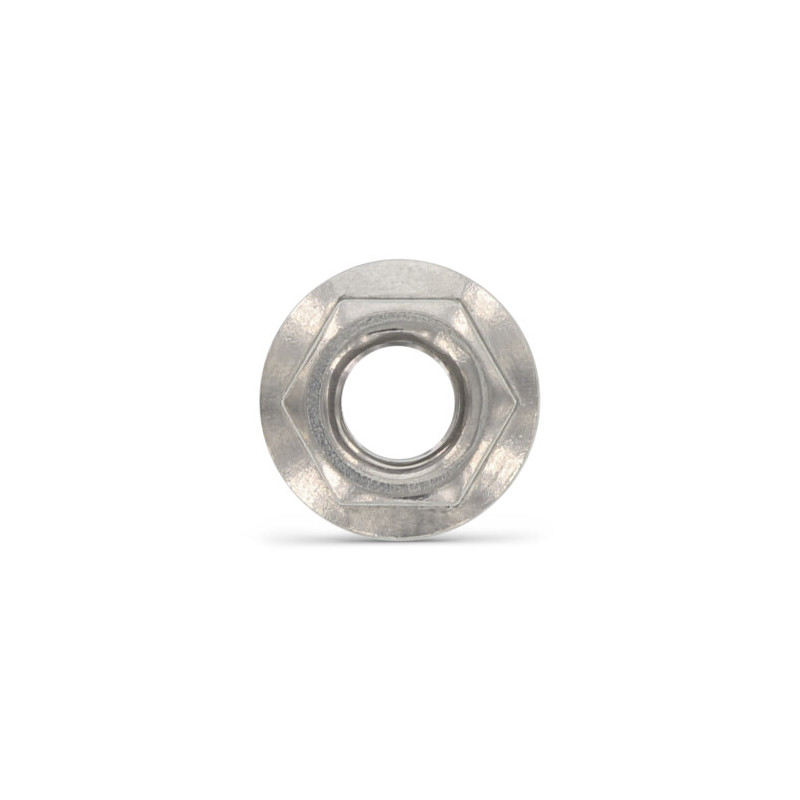 Flensmoer M10 DIN 6923 RVS A4-80 SW15 (100 stuks)