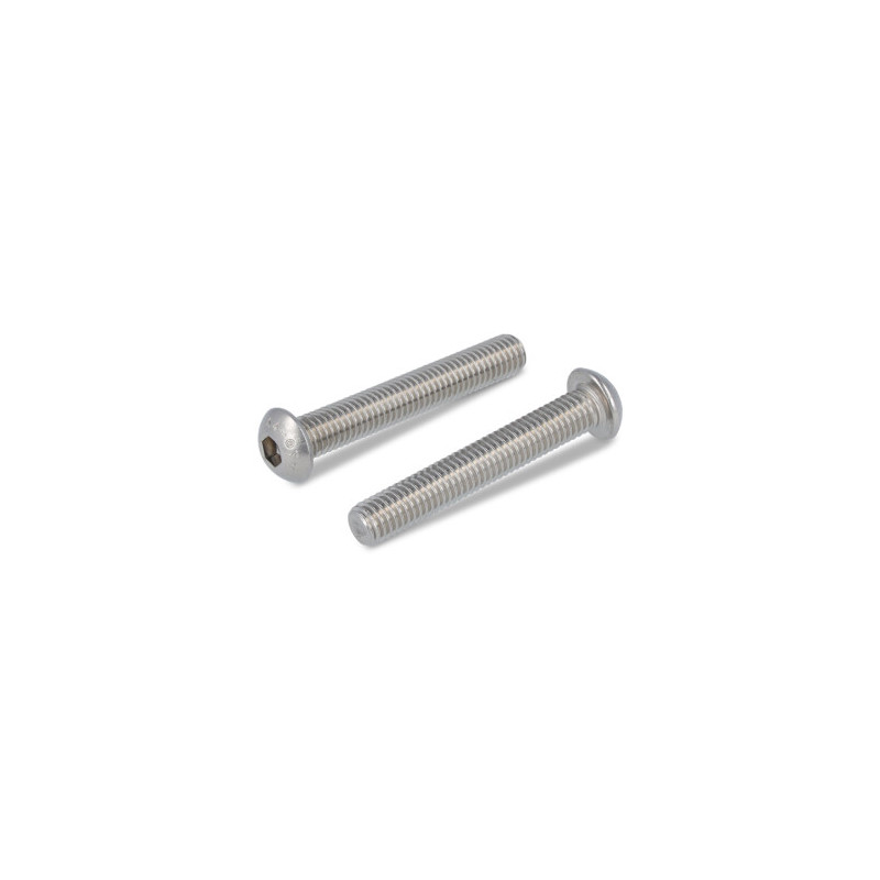 Platkopschroef M4 x 4/4 mm ISO 7380 RVS A4-50 SW2,5 (1000 stuks)