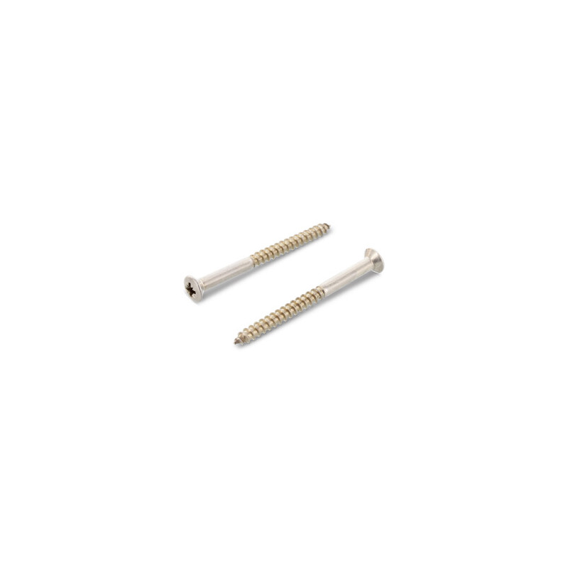 Houtschroef met lenskop Pozidriv 4,5 x 30 mm DIN 7995 RVS A2-50 PZ2 ...