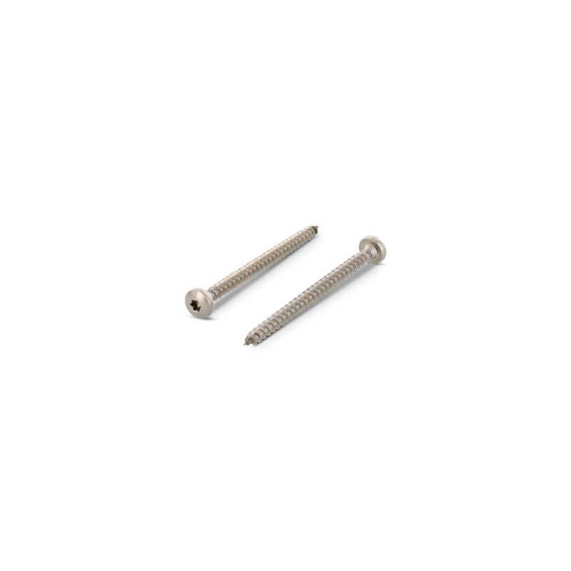Houtbouwschroef rondkop 3,0 x 30 mm Art. 9045 RVS A4-50 TX10 (200 stuks)