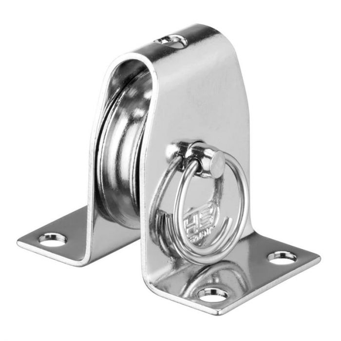 Sprenger staande katrol met glijlager Ø 25 mm touwmaat 4 mm RVS-304