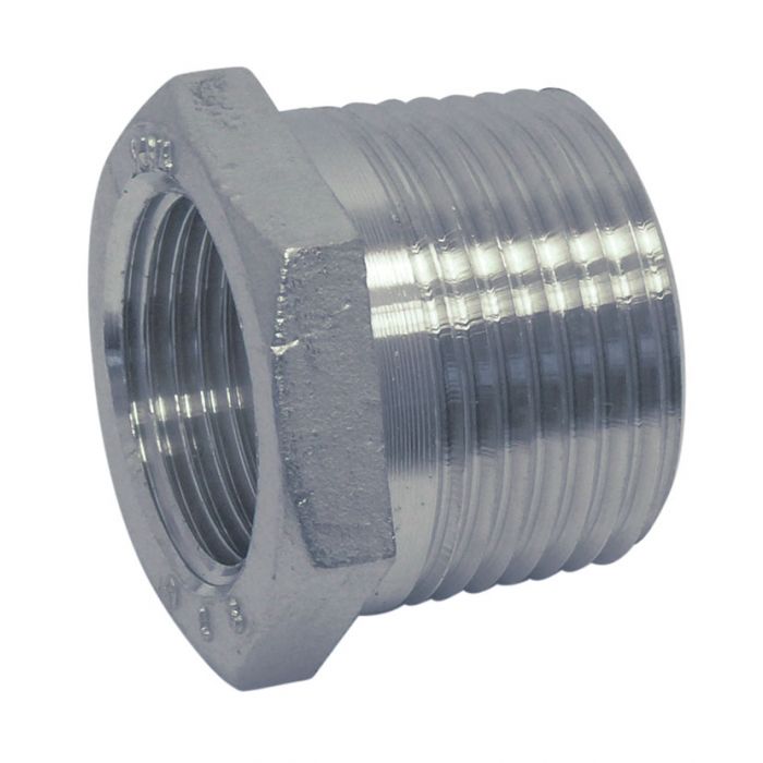 Koppelstuk met binnen- en buitendraad, 1 inch - 3/4 inch