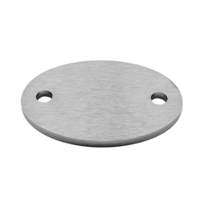 Ankerplaat 110 x 75 x 6 mm RVS-304 mat geslepen